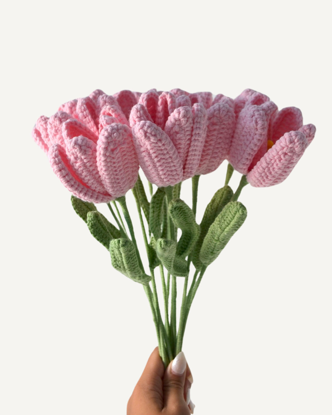 Crochet Tulip Flowers - Yellow, Pink, Purple and White – Officially ...
