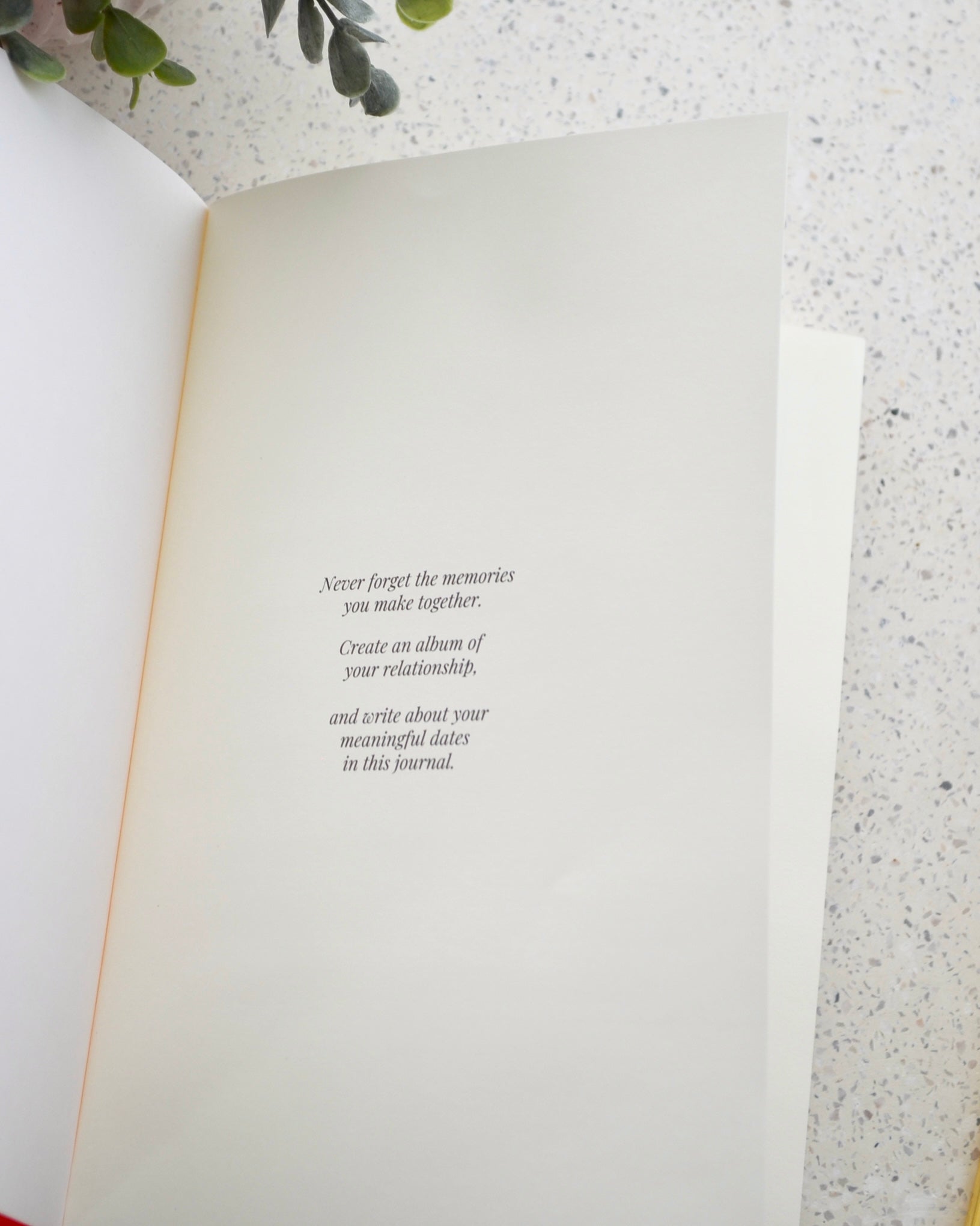 A Date To Remember Keepsake Journal – Officially Homesick